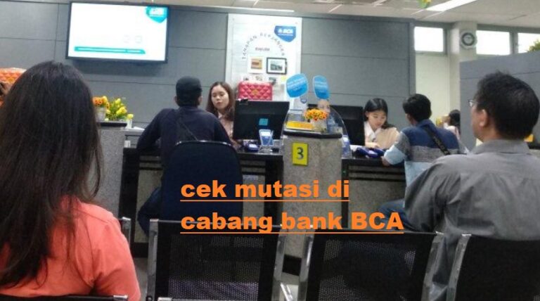 Cara Cek Mutasi BCA via ATM Terbaru - Katalogue.id